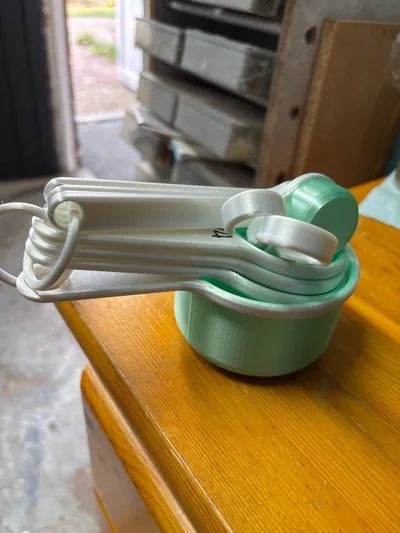 Measuring Cups Set of 4 Pieces by eyestudio MakerWorld: Download Free ...