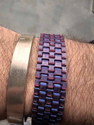 Designer Bracelet "Infinity Weave" by Leprintique MakerWorld: Download ...