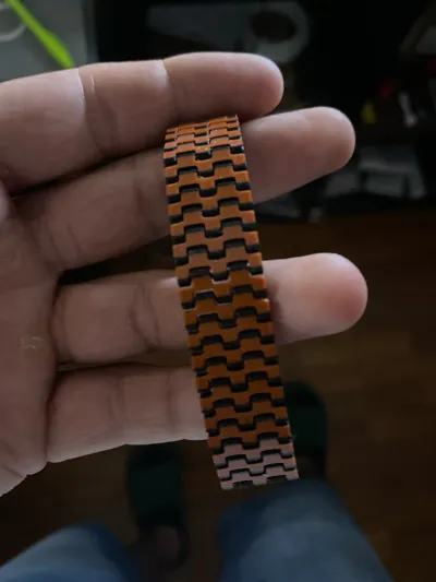 Designer Bracelet "Infinity Weave" - Free 3D Print Model - MakerWorld