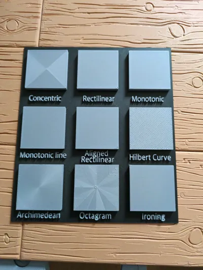 Top Surface Patterns Display Test by Luca2210 MakerWorld: Download Free ...