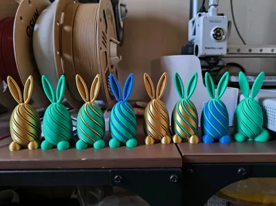 Spiral Easter Egg Fidget - Free 3D Print Model - MakerWorld