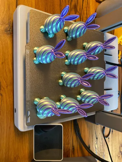 Spiral Easter Egg Fidget - Free 3D Print Model - MakerWorld