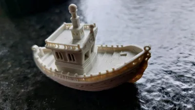 High Detail Benchmark Boat - No Supports by Triple G Workshop ...