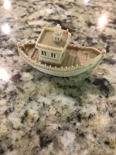 High Detail Benchmark Boat - No Supports by Triple G Workshop ...