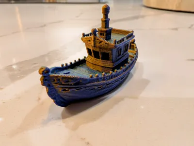 High Detail Benchmark Boat - No Supports by Triple G Workshop ...