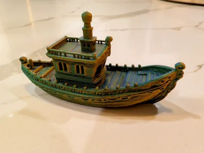 High Detail Benchmark Boat - No Supports by Triple G Workshop ...