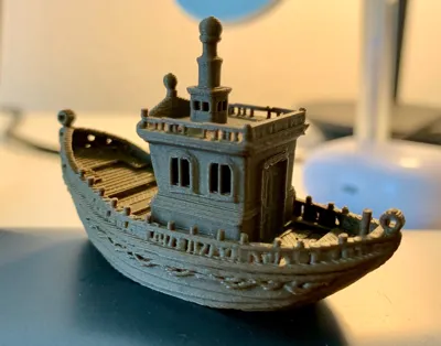 High Detail Benchmark Boat - No Supports - Free 3D Print Model - MakerWorld