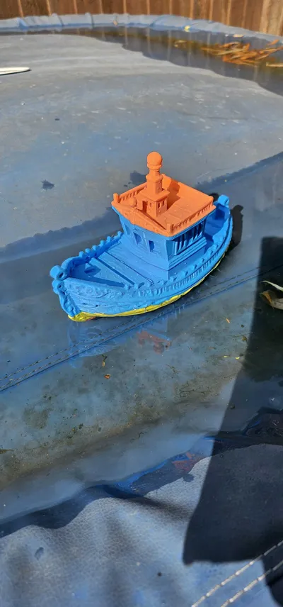 High Detail Benchmark Boat - No Supports by Triple G Workshop ...