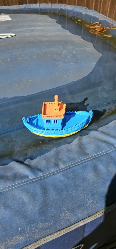 High Detail Benchmark Boat - No Supports by Triple G Workshop ...