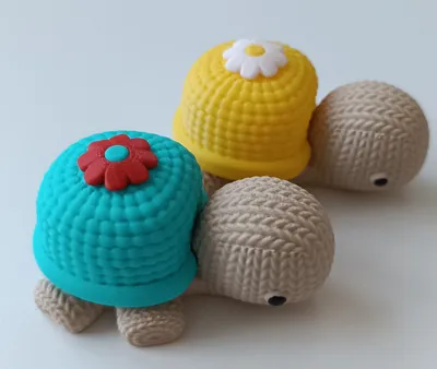 Knitted Turtles by 3dMissPrints MakerWorld: Download Free 3D Models