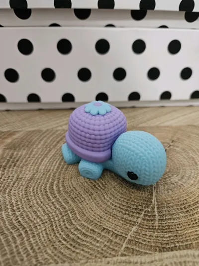 Knitted Turtles by 3dMissPrints MakerWorld: Download Free 3D Models