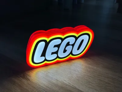 LEGO Lightbox - LAMP by lab3d_creativity_sav MakerWorld: Download Free ...