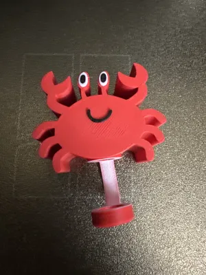Stanley Crab Straw Topper-Fits Any Size Cup by StuartWoodworks ...