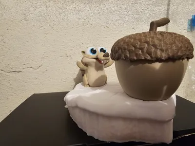 Thanks 5k! Baby Scrat and the crystal acorn Fanart by MiX&BitS ...
