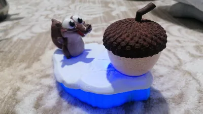 Thanks 5k! Baby Scrat and the crystal acorn Fanart by MiX&BitS ...