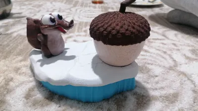 Thanks 5k! Baby Scrat and the crystal acorn Fanart by MiX&BitS ...