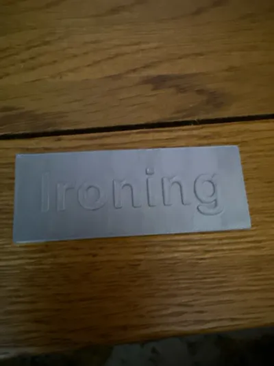 Perfect Ironing Settings! - Free 3D Print Model - MakerWorld