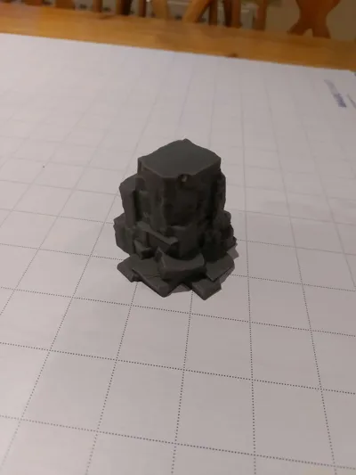 Miniature Terrain - Rock #10 by polyboris MakerWorld: Download Free 3D Models