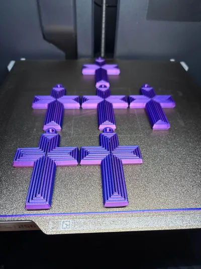 Fidget Cross key chain charm by BlackSheepStudio MakerWorld: Download ...