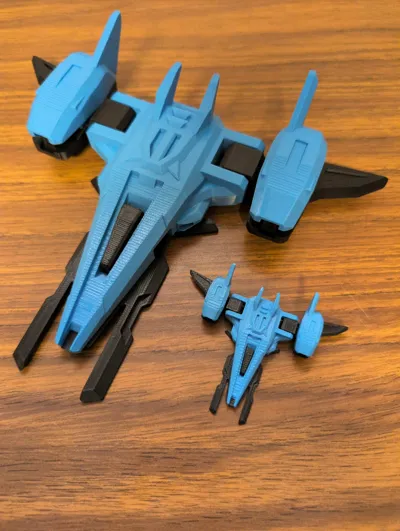 Photon Raptor - Spaceship Model Kit by Kit Crafters MakerWorld ...