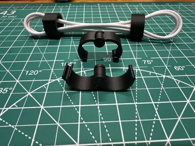 Cable Organizer / Snap Cable Clip - Print in place by TuTu MakerWorld ...