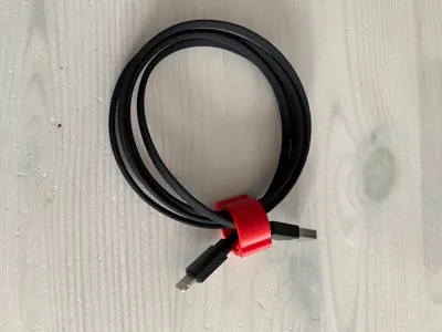 Cable Organizer / Snap Cable Clip - Print in place - Free 3D Print ...