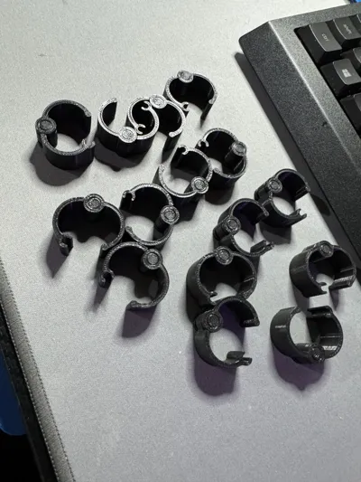 Cable Organizer / Snap Cable Clip - Print in place by TuTu MakerWorld ...