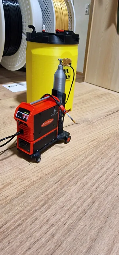 Miniature Welder for Garage Diorama, scale 1:18 - Free 3D Print Model ...