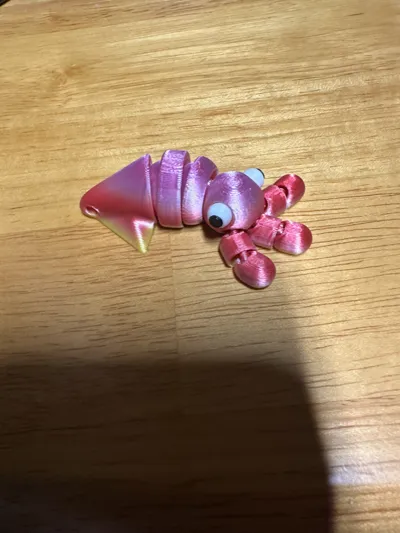 Flexi Cute Squid Keychain by ilya91 - MakerWorld