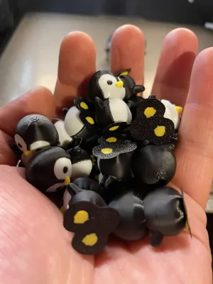 Cute Mini Penguin by pops MakerWorld: Download Free 3D Models