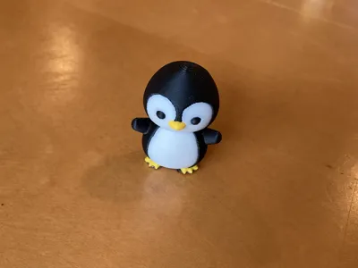 Cute Mini Penguin by pops MakerWorld: Download Free 3D Models