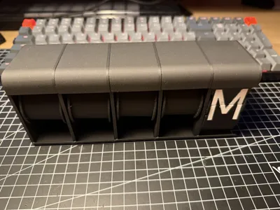 Split Flap Display - Modular, With Web Interface by Morgan Manly MakerWorld: Download Free 3D Models