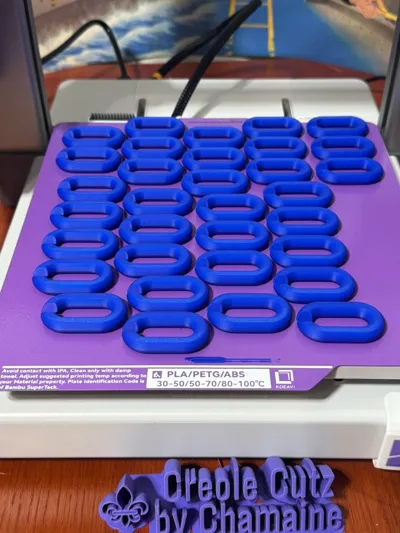 Hype chain links by Jackson's 3D World MakerWorld: Download Free 3D Models