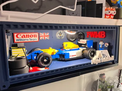 Shipping Container Monitor Riser Display by DKprints MakerWorld ...