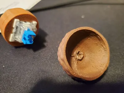 Acorn clicker - Free 3D Print Model - MakerWorld