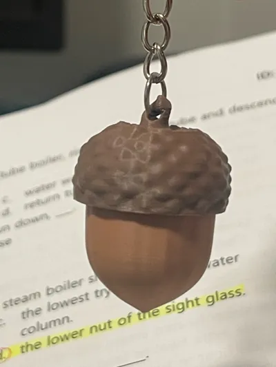Acorn clicker - Free 3D Print Model - MakerWorld