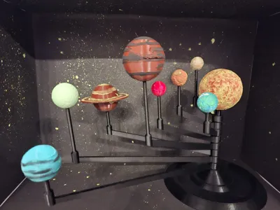 SOLAR SYSTEM - Free 3D Print Model - MakerWorld
