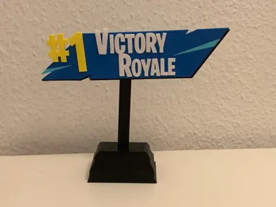 Fortnite Trophy #1 Victory Royale by Xander Designs MakerWorld ...
