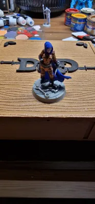 DnD Assassin Female- D&D Miniature Rouge Woman by Satan Studio ...