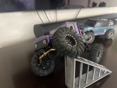 SCX 24 & 1/18 scale flex mega ramp w/ scale - Free 3D Print Model ...