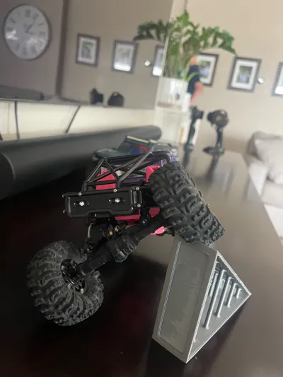 SCX 24 & 1/18 scale flex mega ramp w/ scale - Free 3D Print Model ...