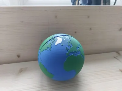 Interactive Earth Model with Layers - Free 3D Print Model - MakerWorld