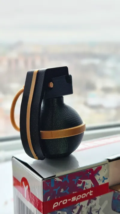 V40 Mini Grenade | World's Smallest| Flying handle by Rexi Labs ...