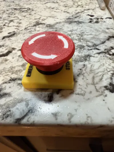 E-Stop Emergency Stop Button Fidget Clicker by tooling_lee - MakerWorld