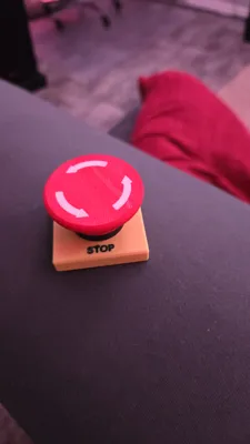 E-Stop Emergency Stop Button Fidget Clicker by tooling_lee MakerWorld ...