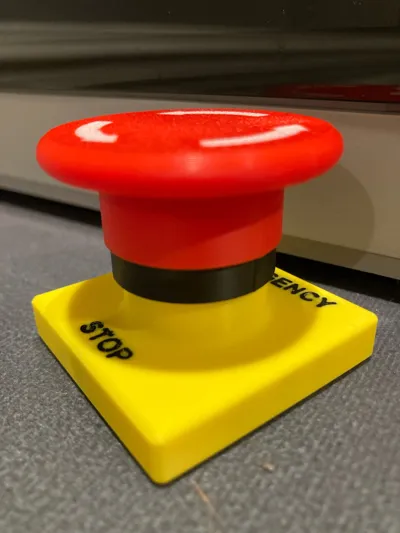 E-Stop Emergency Stop Button Fidget Clicker by tooling_lee MakerWorld ...