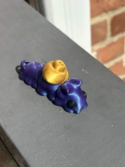Flexi Snail with shell & Keychain - No Supports by 3DeepDesigns ...