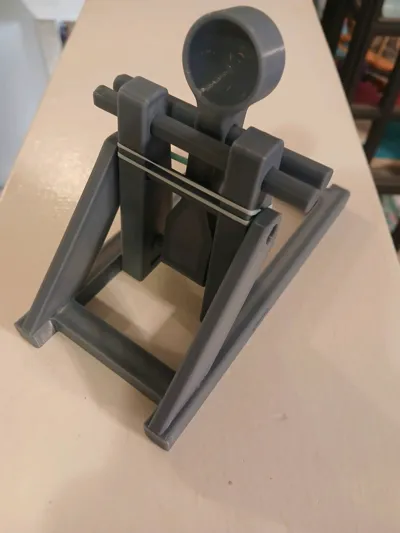 Mini Catapult / Whopper Launcher - Free 3D Print Model - MakerWorld