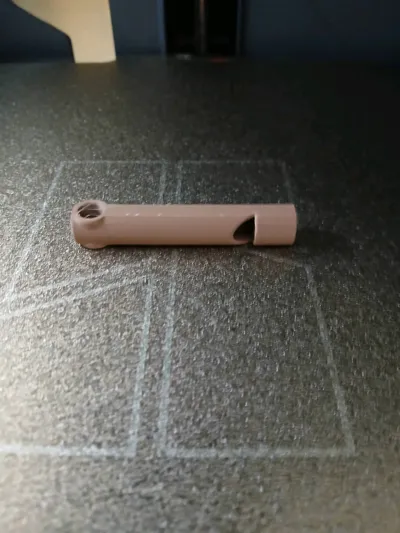 PocketRiot - Small, Loud Whistle for Keychain - Free 3D Print Model ...