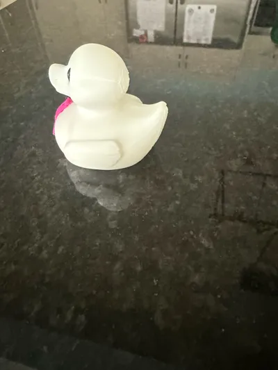 Breast Cancer Awareness Duck - Free 3D Print Model - MakerWorld